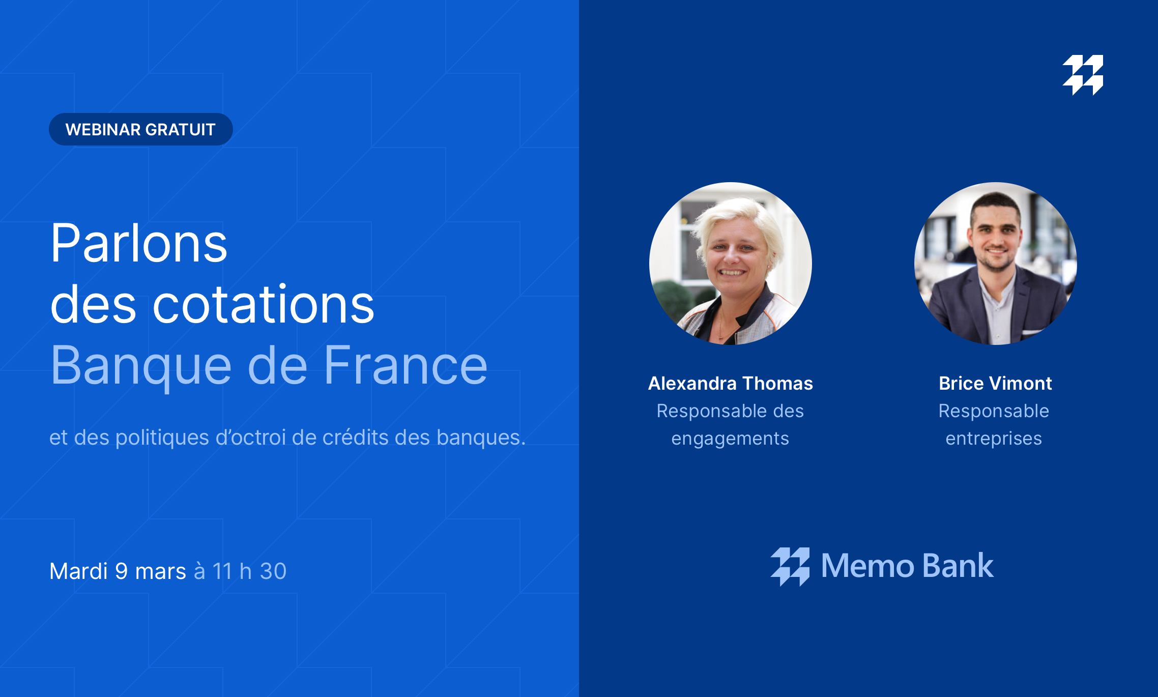 Conférence en ligne gratuite | La cotation Banque de France